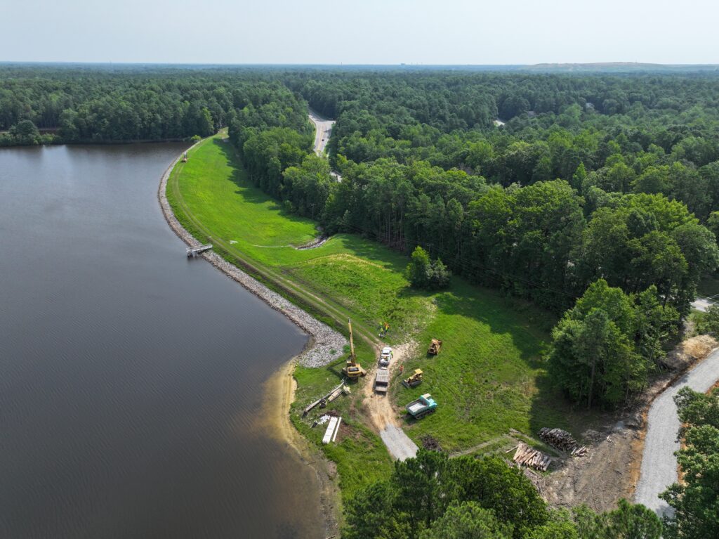 Woodland Pond Dam Improvement | Shoosmith Construction